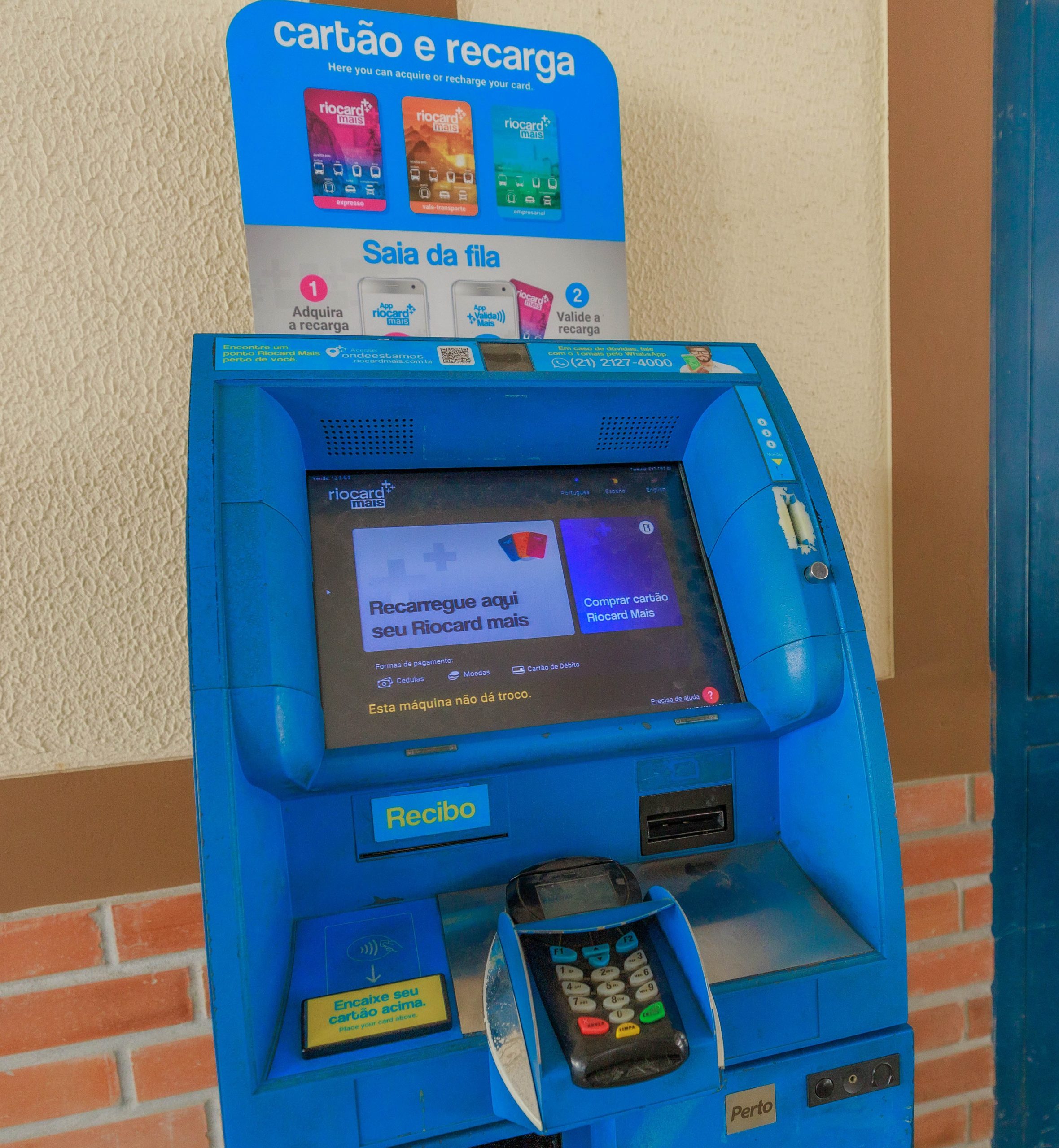 Rodoviária de Teresópolis ganha máquina para recarga e compra do cartão ...